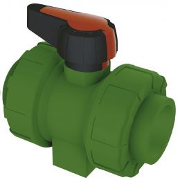 B'R PP-R Kogelkraan Groen d20 PN10 EPDM Moflas 791V060021